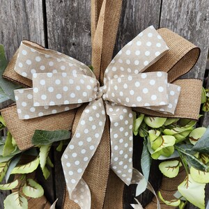 Everyday Greenery Wreath, Farmhouse Neutral Everyday Wreath, Country ...