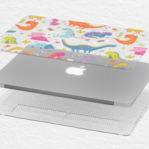 Dino Pattern Mac Book 2019 Case Cute Laptop Case Macbook 15 | Etsy