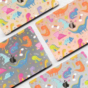 Dino Pattern Mac Book 2019 Case Cute Laptop Case MacBook 15 - Etsy