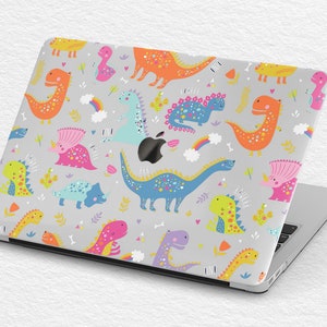 Dino Pattern Mac Book 2019 Case Cute Laptop Case Macbook 15 | Etsy