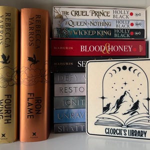 Fantasy Personalised Library Sign - Book Decor, Custom Gift - Etsy