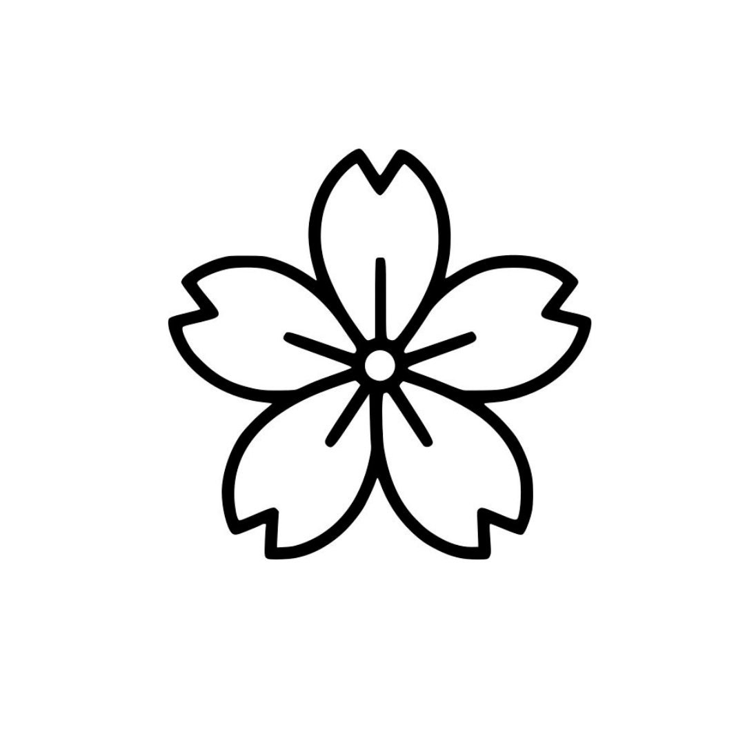 Sakura Sticker cherry Blossom Vinyl Decal Bumper Sticker Jcreatenz - Etsy