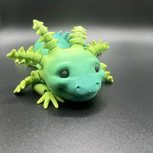 3dprinted Articulated Adorable Axolotl Sensory Stress Fidget as Seen on ...