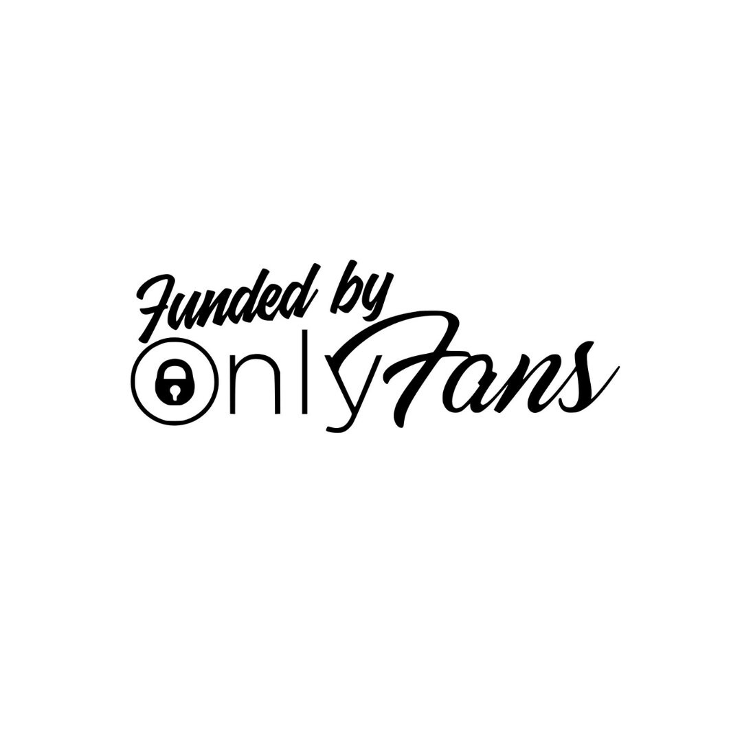 Funded by Onlyfans Sticker Vinyl Decal Bumper Sticker Jcreatenz - Etsy ...