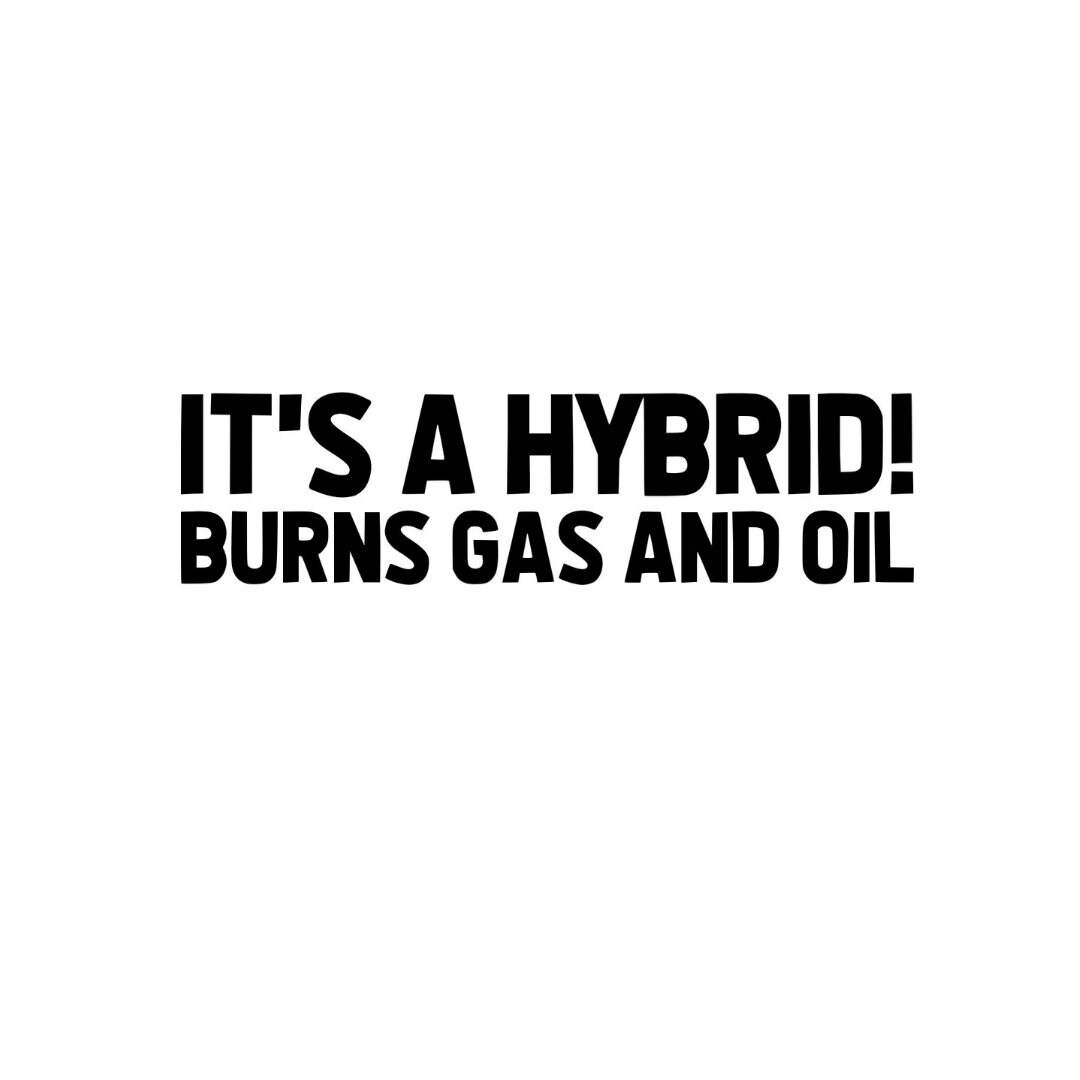 It's a Hybrid Sticker Vinyl Decal Bumper Sticker - Etsy
