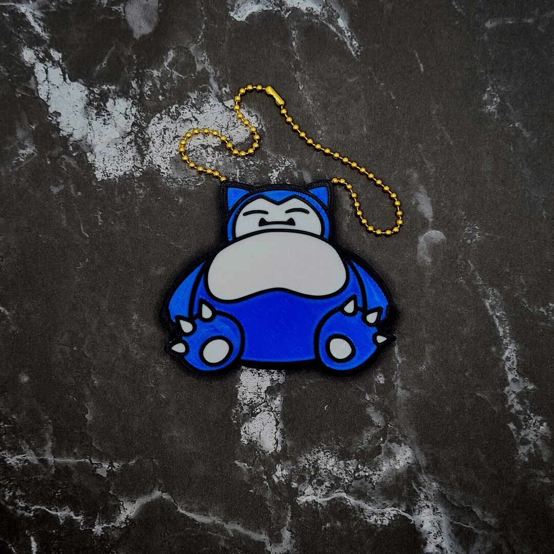 Snorlax Charm! - Jcreatenz - Car Charms - Etsy
