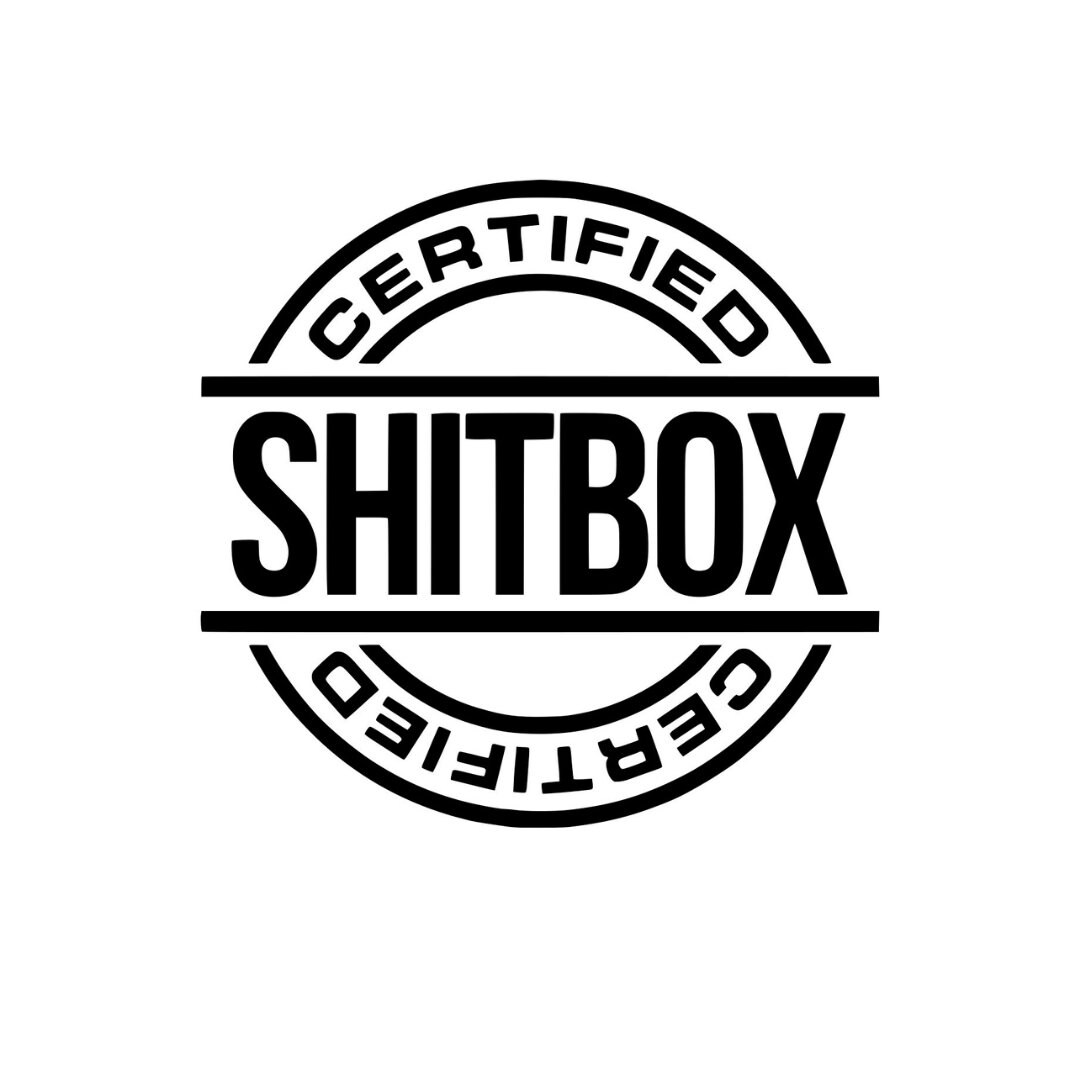 Certified Shitbox Sticker Vinyl Decal Bumper Sticker Jcreatenz - Etsy