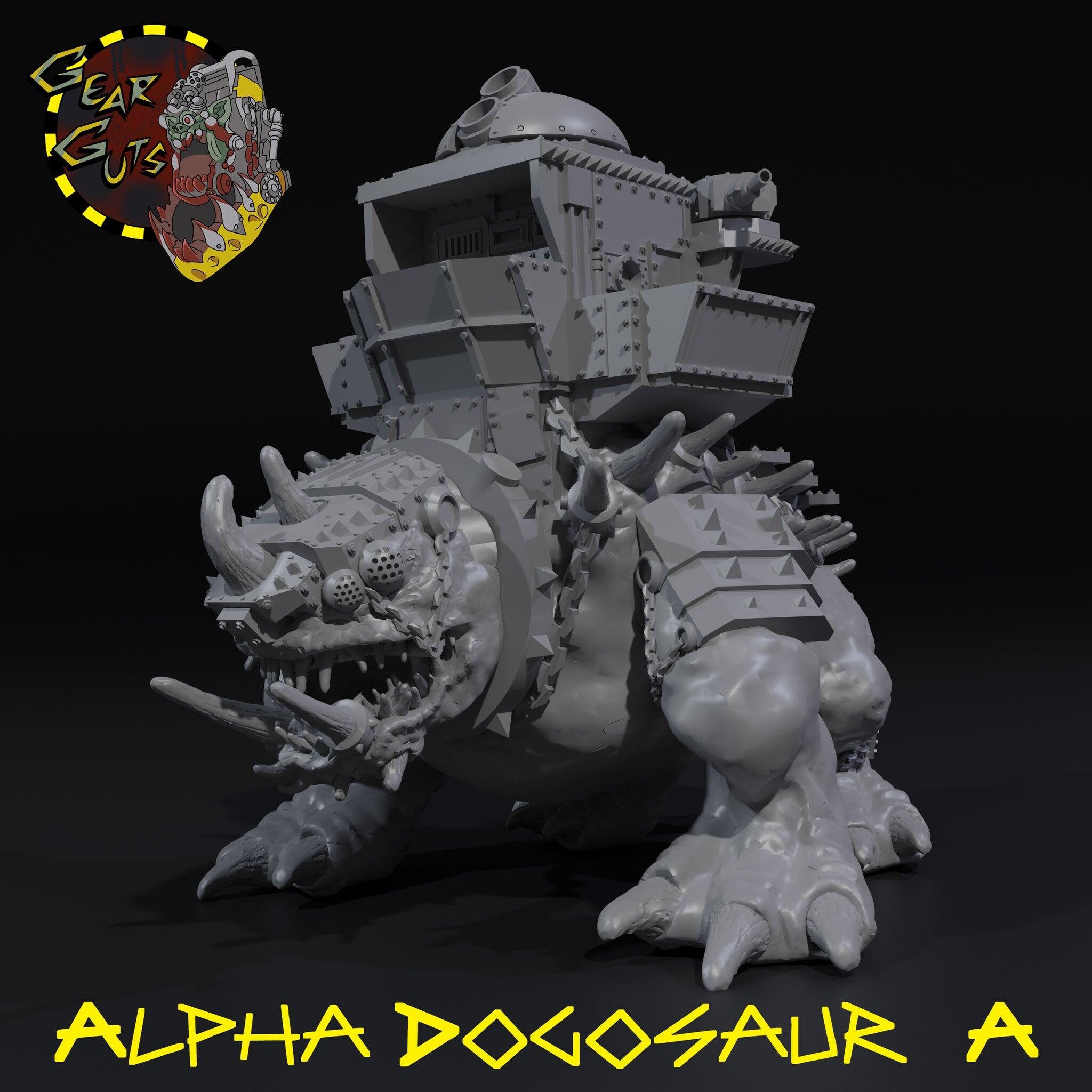 Toys & Games Toys Gear Guts Mek Shop Miniature Bull Dogosaurus Maximus ...