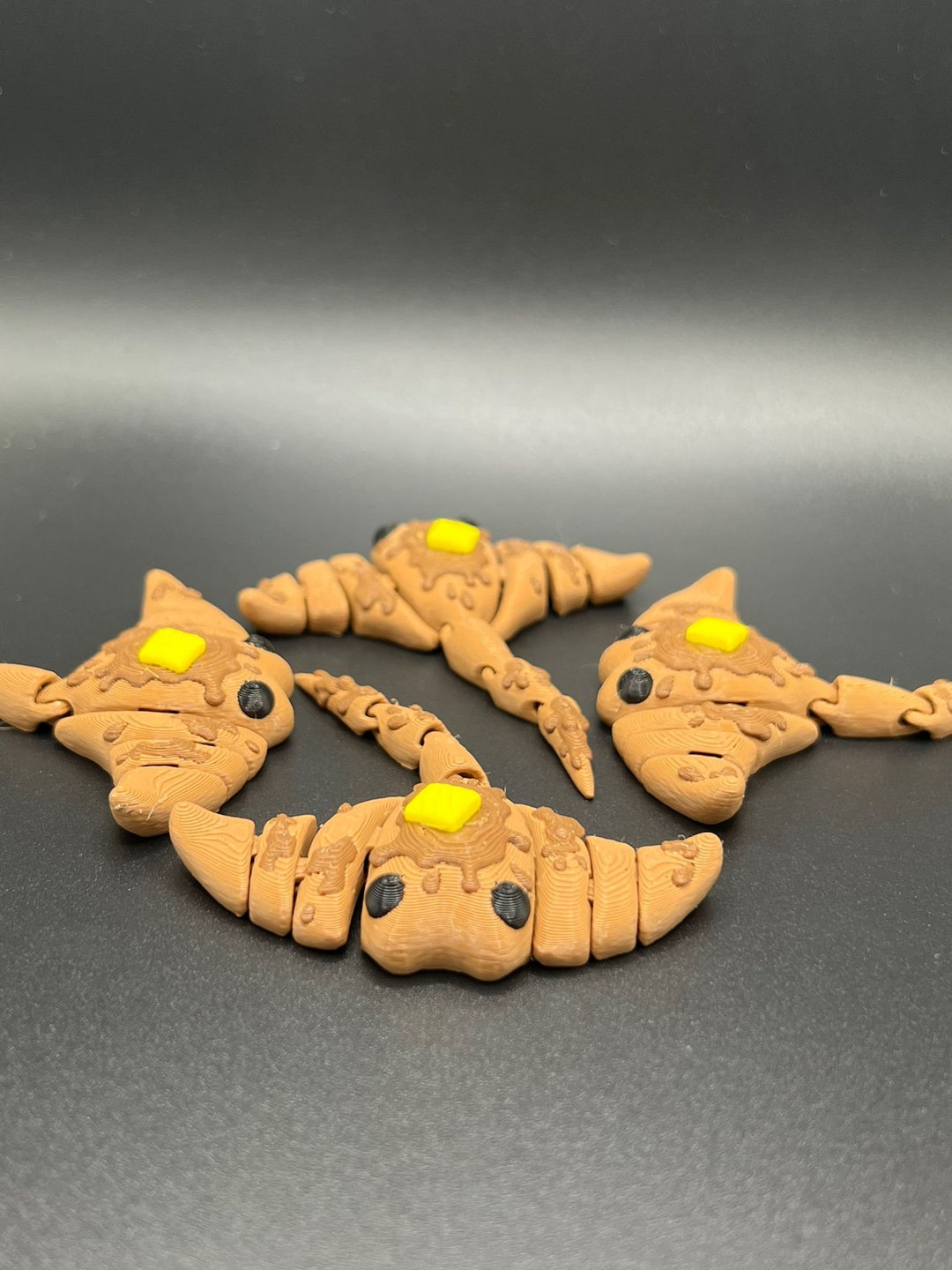 Flappy Jack Articulated Stingray - 3D Printed Flapjack, Sea Pancake ...