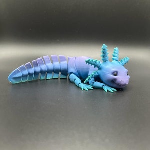 3dprinted Articulated Adorable Axolotl Sensory Stress Fidget as Seen on ...