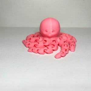 Articulated Octopus Toy - Fidget Toy - Articulated Animal - Tactile Toy ...