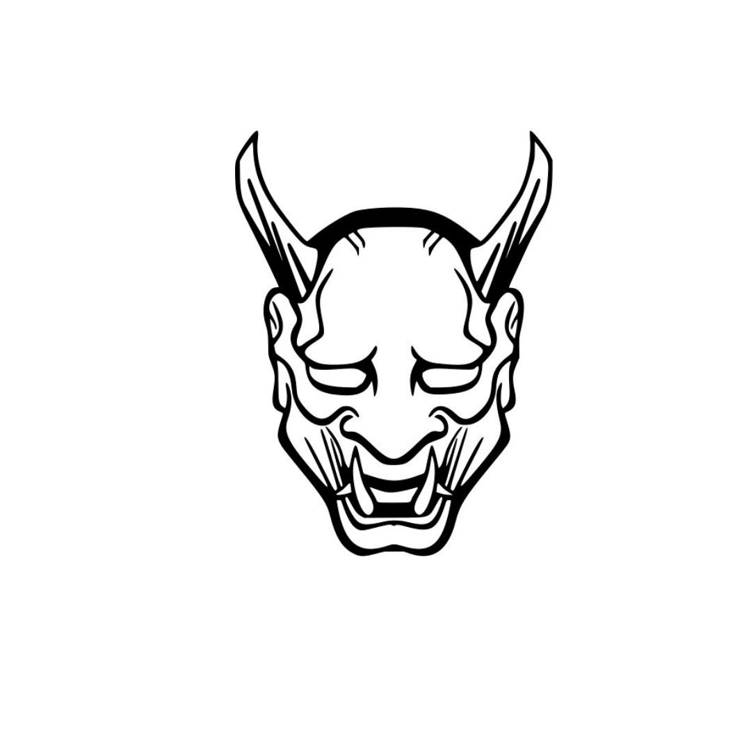 Oni Sticker style 1 Vinyl Decal Bumper Sticker Jcreatenz - Etsy