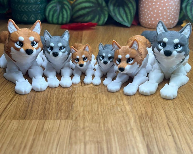 Articulated Wolf - Etsy