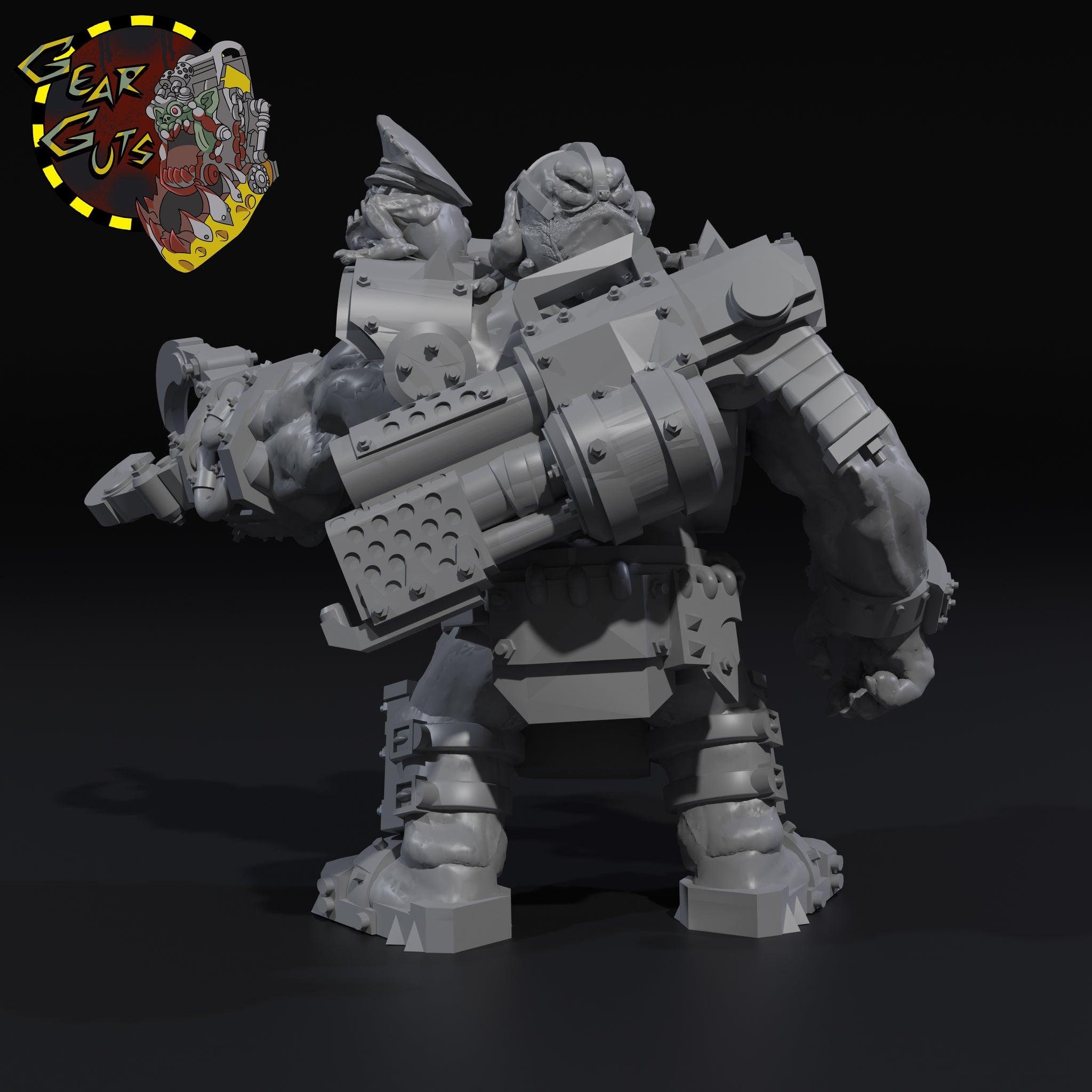 Toys & Games Toys Gear Guts Mek Shop Miniature Bull Dogosaurus Maximus ...