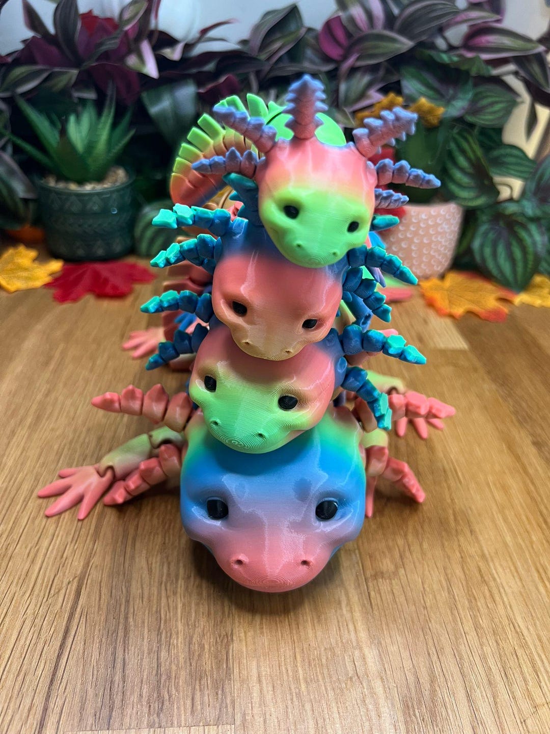 3dprinted Articulated Adorable Axolotl | Sensory Stress Fidget | as ...