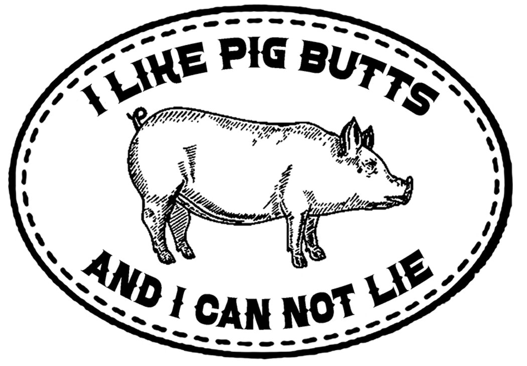 I Like Pig Butts Hat Patch File. Laser Engrave. - Etsy