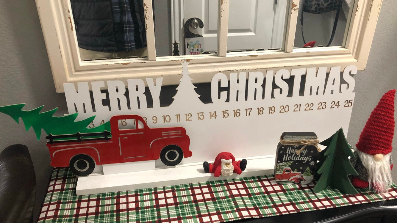 Digital - Christmas Countdown SVG - Digital File Only - Etsy