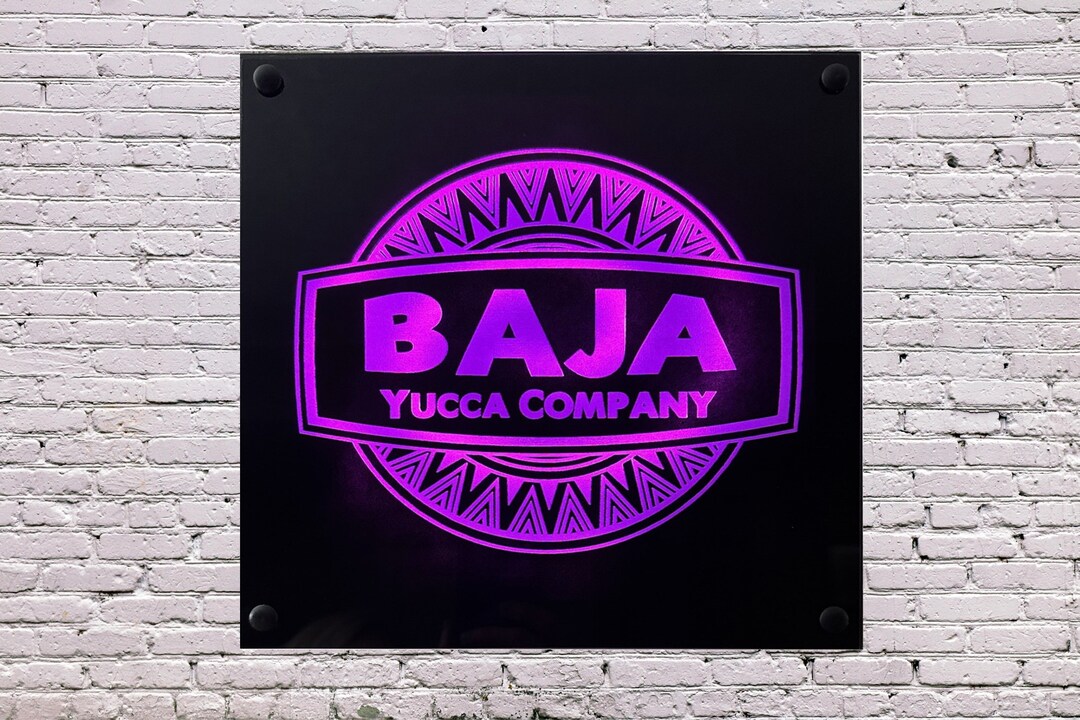 Personalized Engraved LED Hanging Sign - Etsy