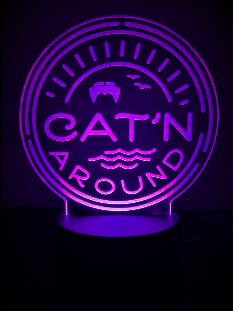 Laser Engraved LED Light up Display/sign Custom LED - Etsy