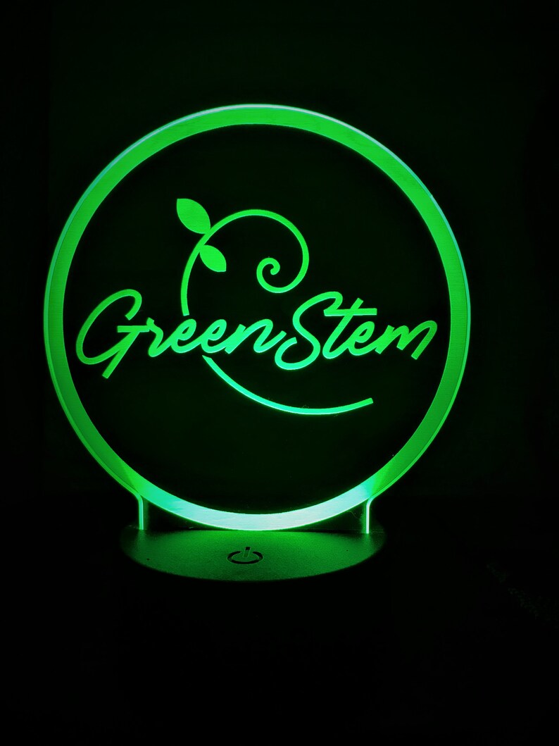 Laser Engraved LED Light up Display/sign Custom LED - Etsy