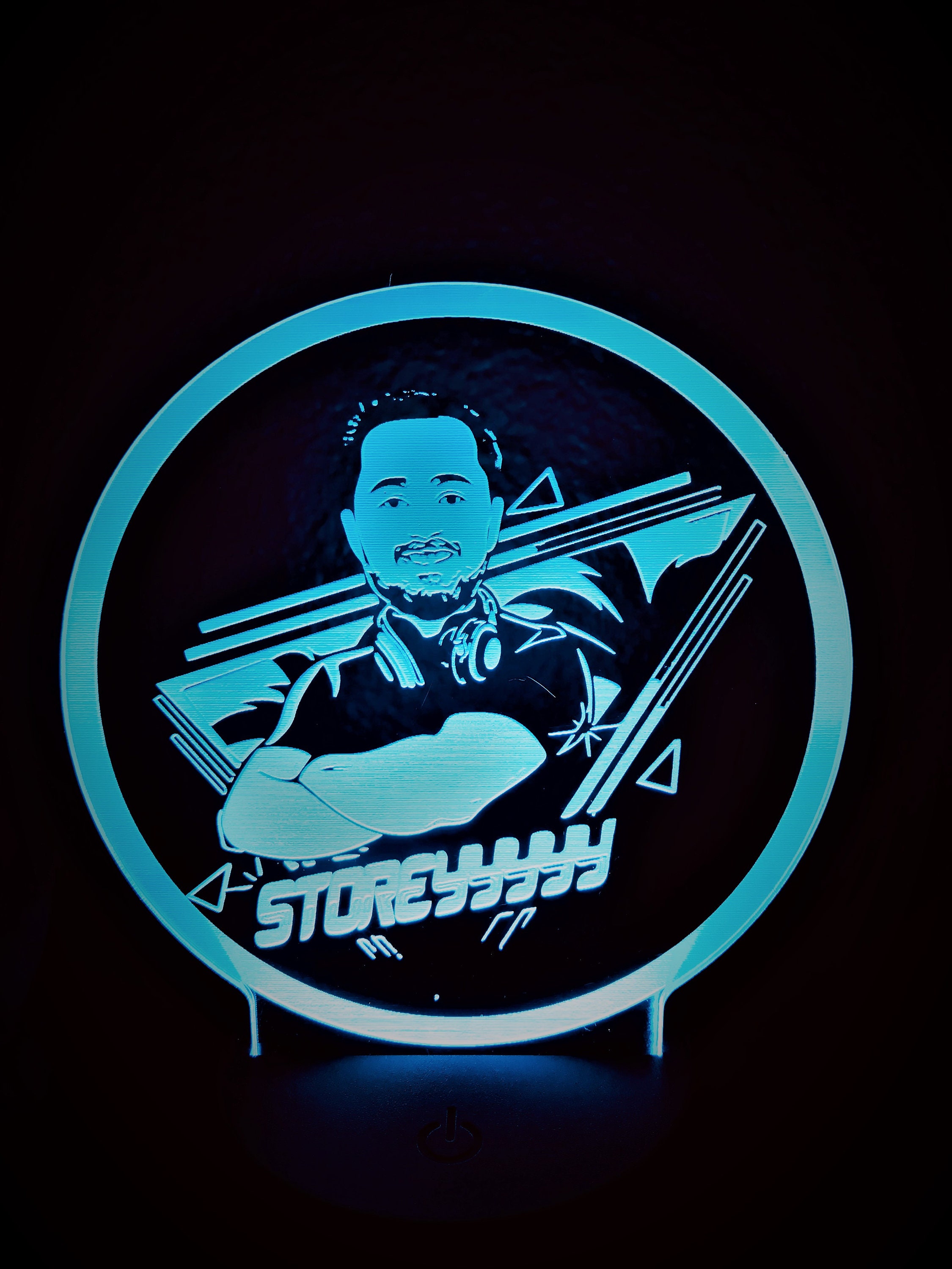 Customizable Laser Engraved LED Light up Display/sign Custom - Etsy