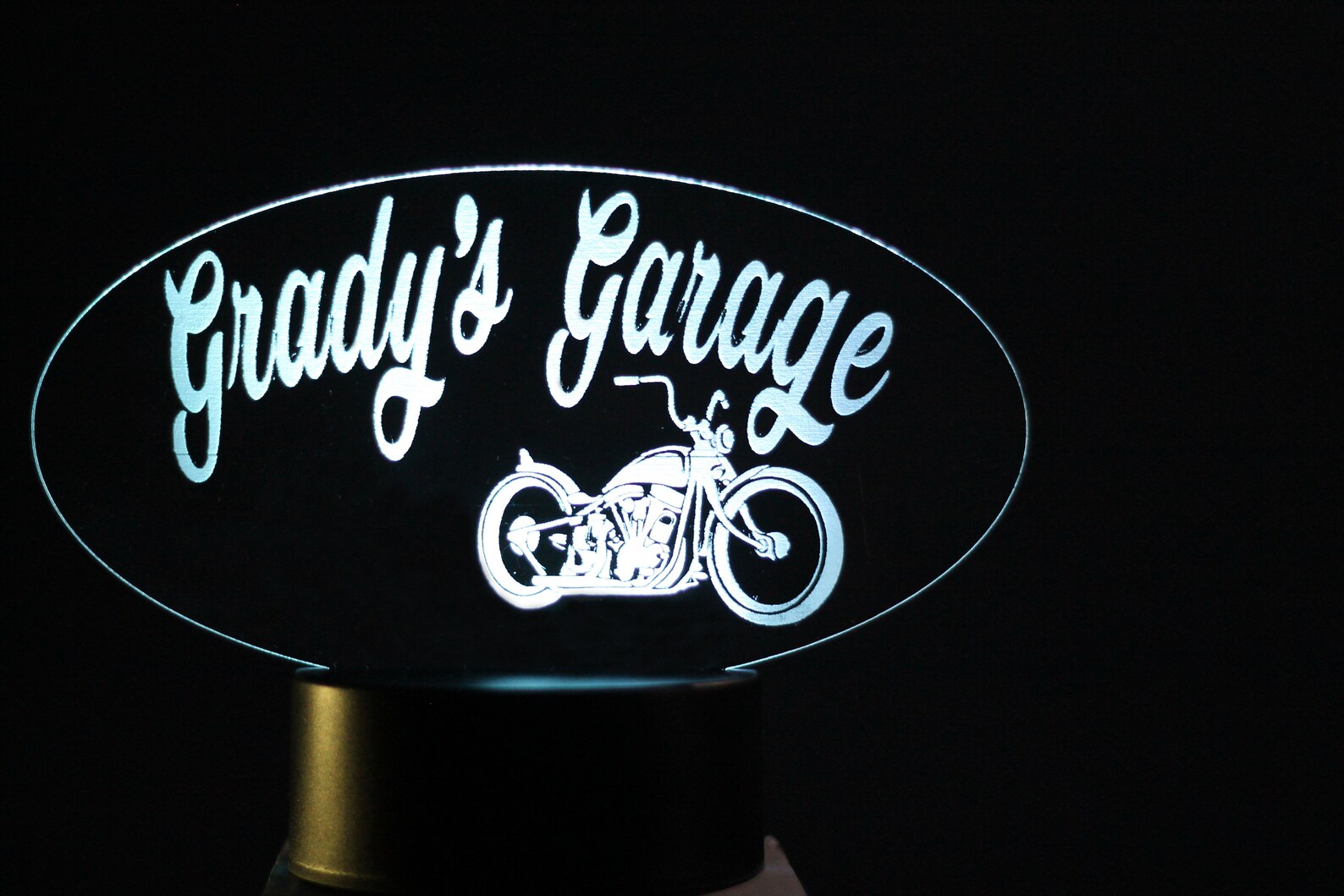 Laser Engraved LED Light Up Display/Sign Custom Night Light | Etsy