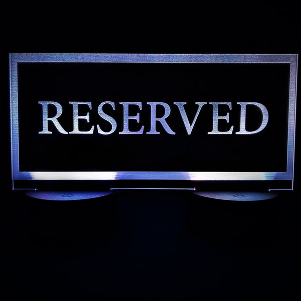 Reserved Sign - Etsy