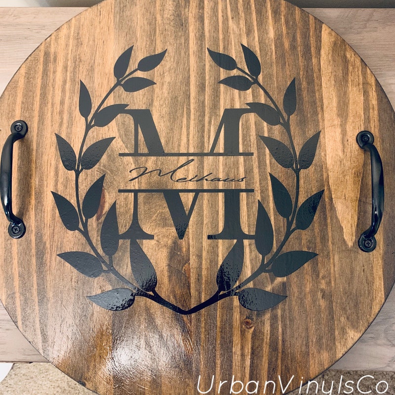 Acrylic Monogram Tray - Etsy