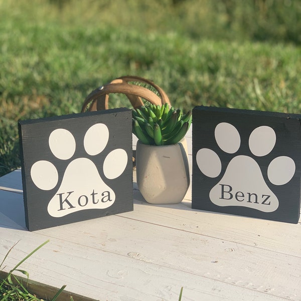 Paw Print Tile - Etsy