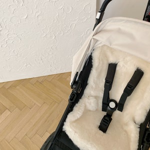 Baby Medical Sheepskin Stroller Liner! Genuine Fur! Buggy Liner, Pram ...