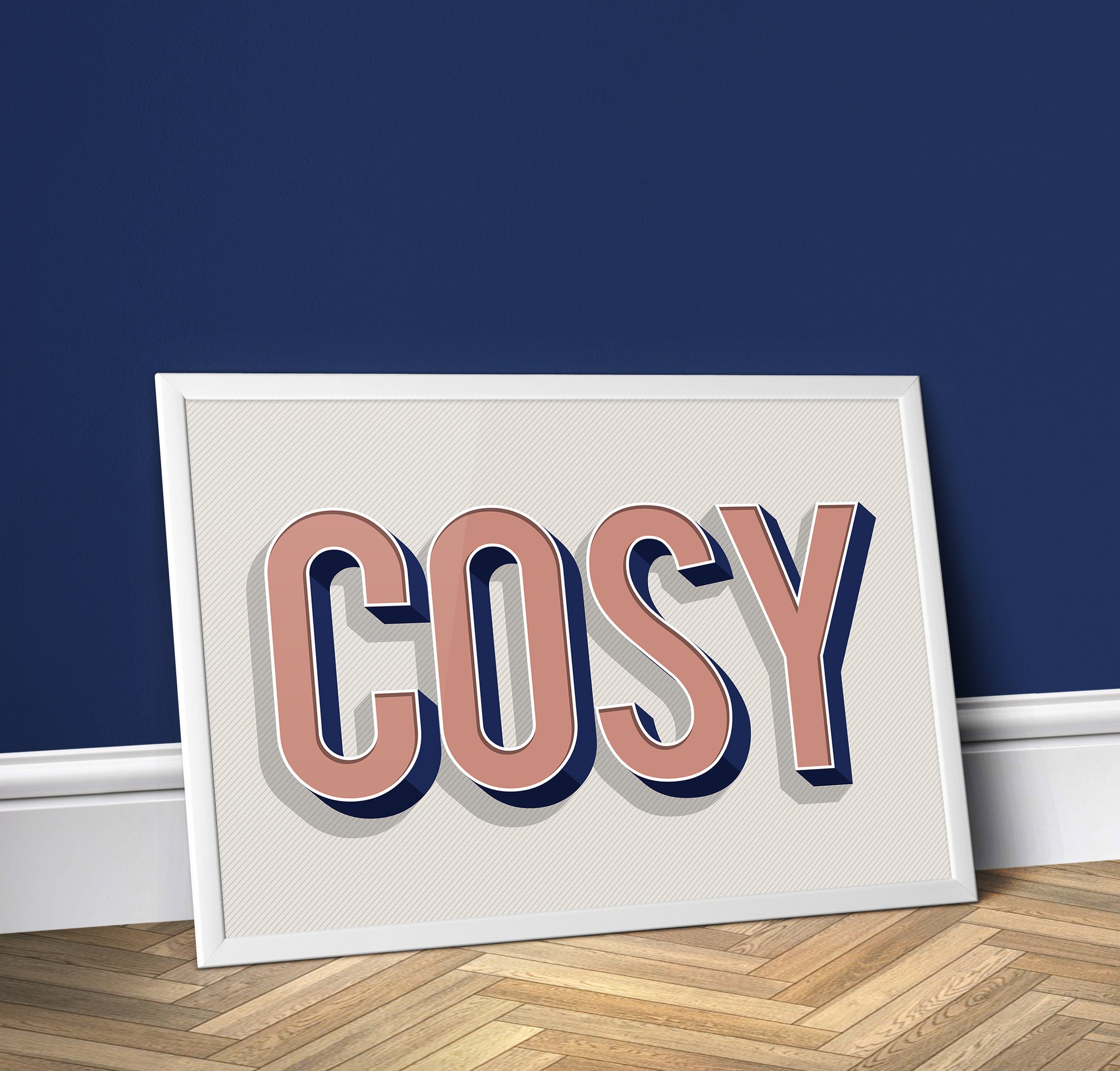 Cosy Colourful Bright Northern Sayings Poster Print - Etsy UK