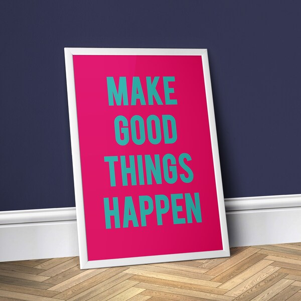 Good Things Happen - Etsy