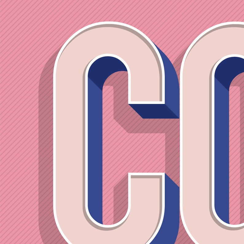 Cosy Colourful Bright Northern Sayings Poster Print - Etsy UK