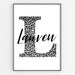 DIGITAL DOWNLOAD Personalised Leopard Print Initial & Name - Etsy