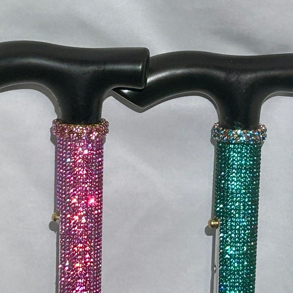 Rhinestone Walking Canes - Etsy
