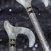 Platinum & Rhinestone Glam Cane, Derby Pearl Handle, Disability Gift ...