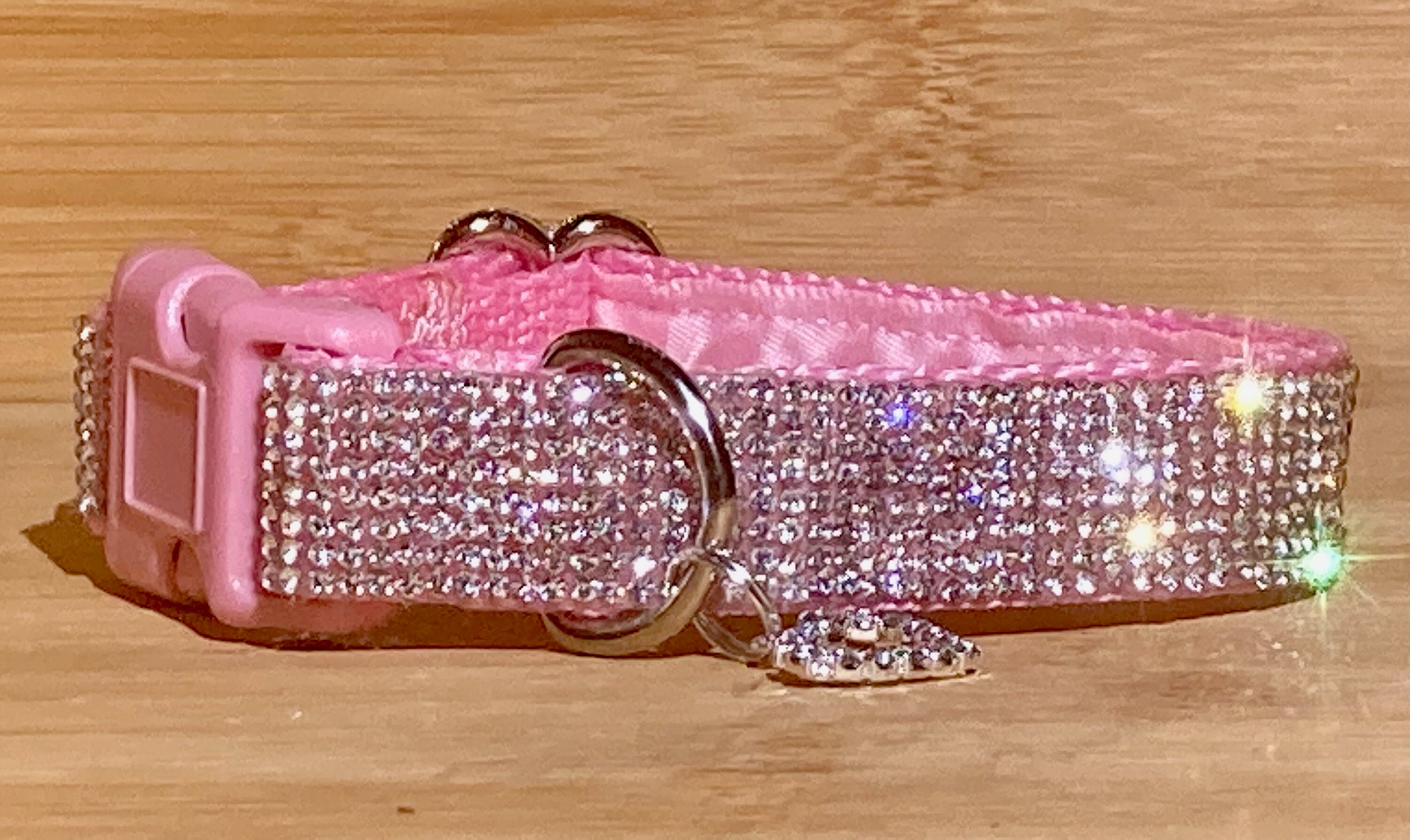 Pink Sparkle Dog Collars