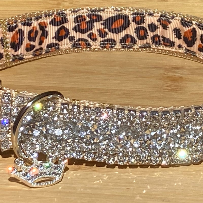 Leopard Dog Collar - Etsy
