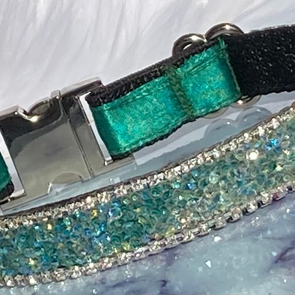 Emerald Dog Collar - Etsy
