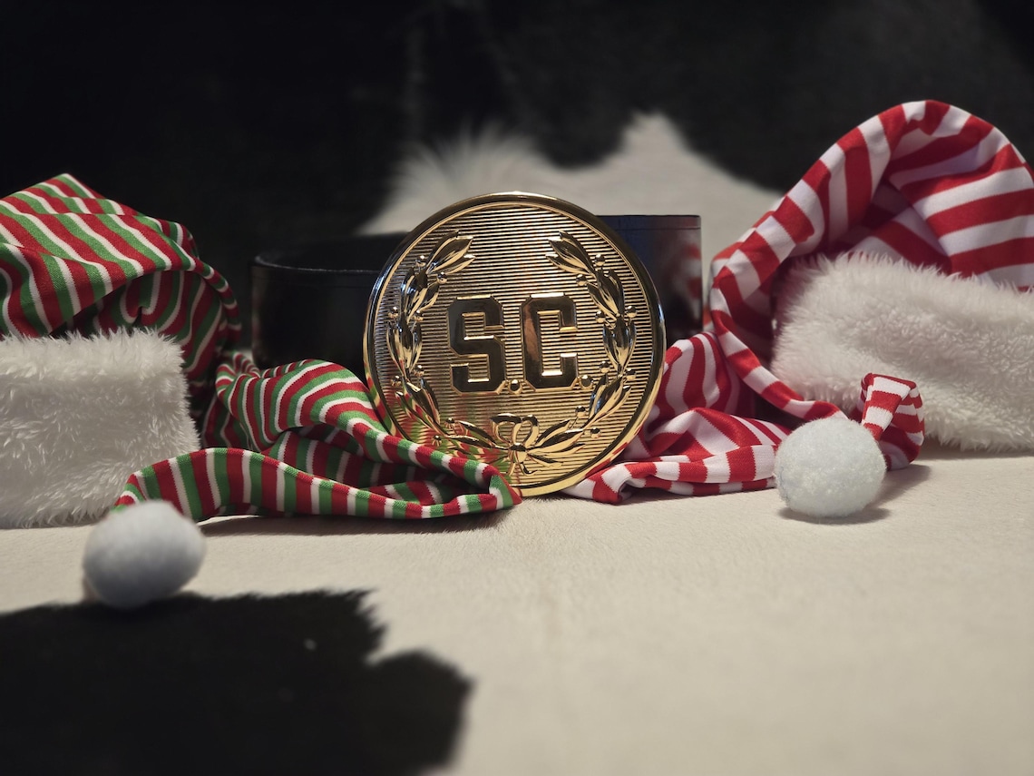 4 Inch Handmade Full Grain Leather Santa Belt - Etsy