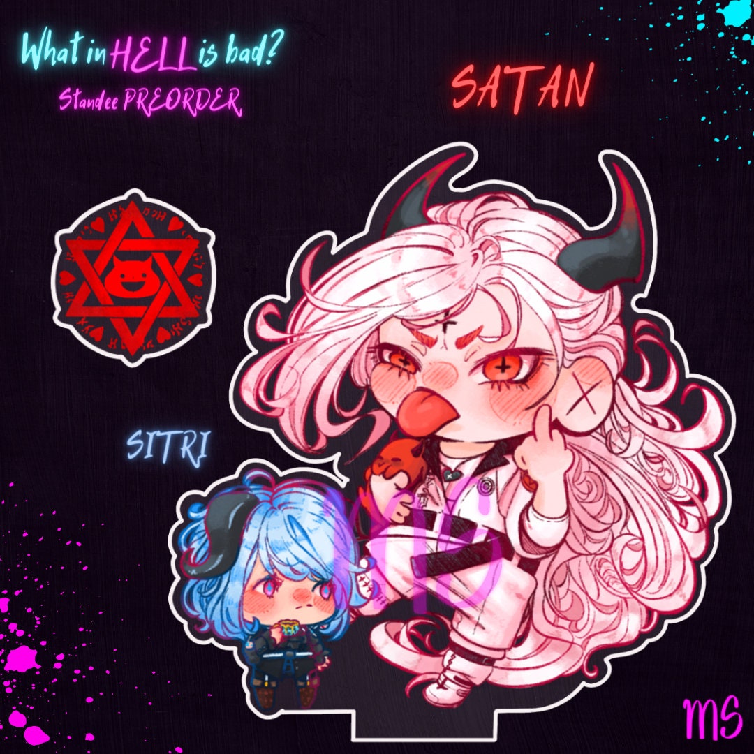 PREORDER Standee What in Hell is Bad - Etsy