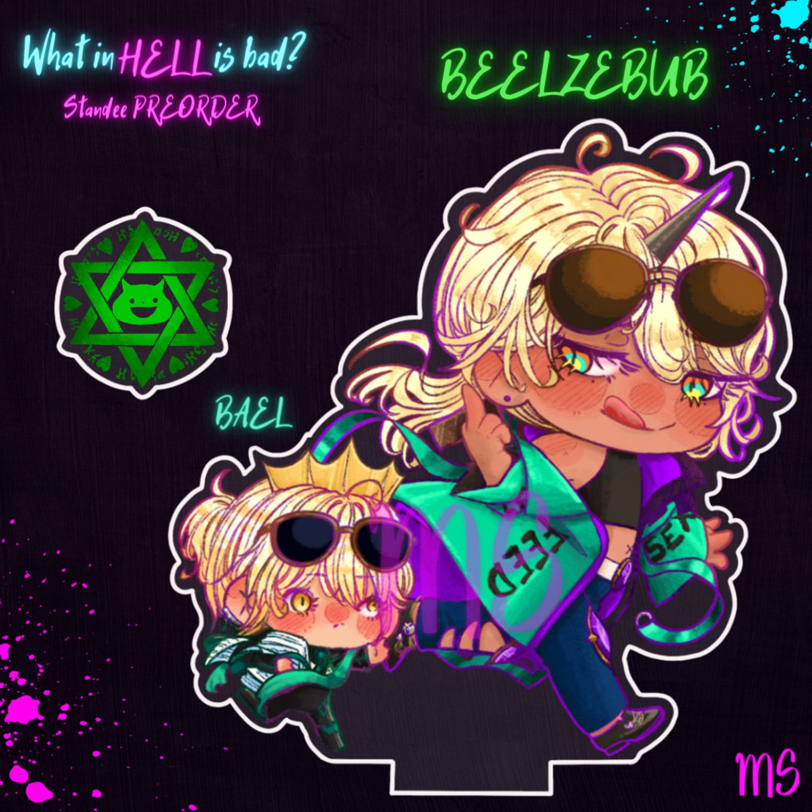 PREORDER Standee What in Hell is Bad - Etsy