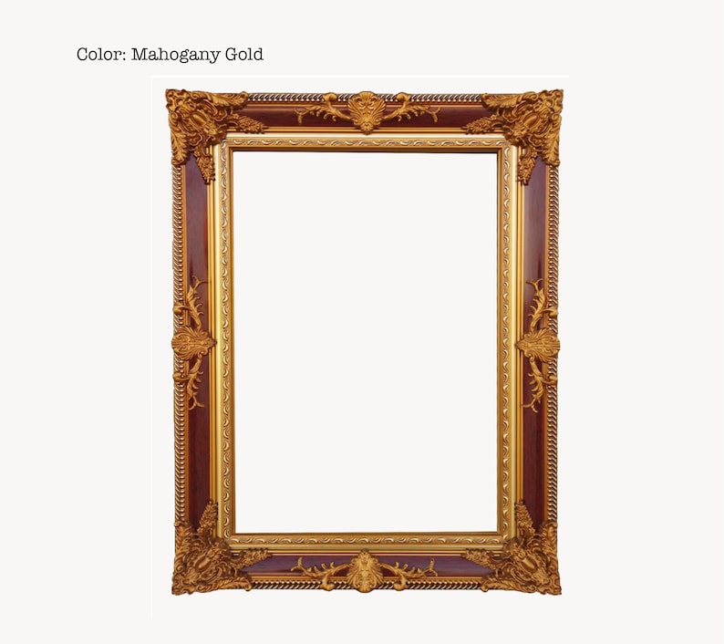 Vintage Canvas Frames Available in Custom Sizes and Colors | Etsy