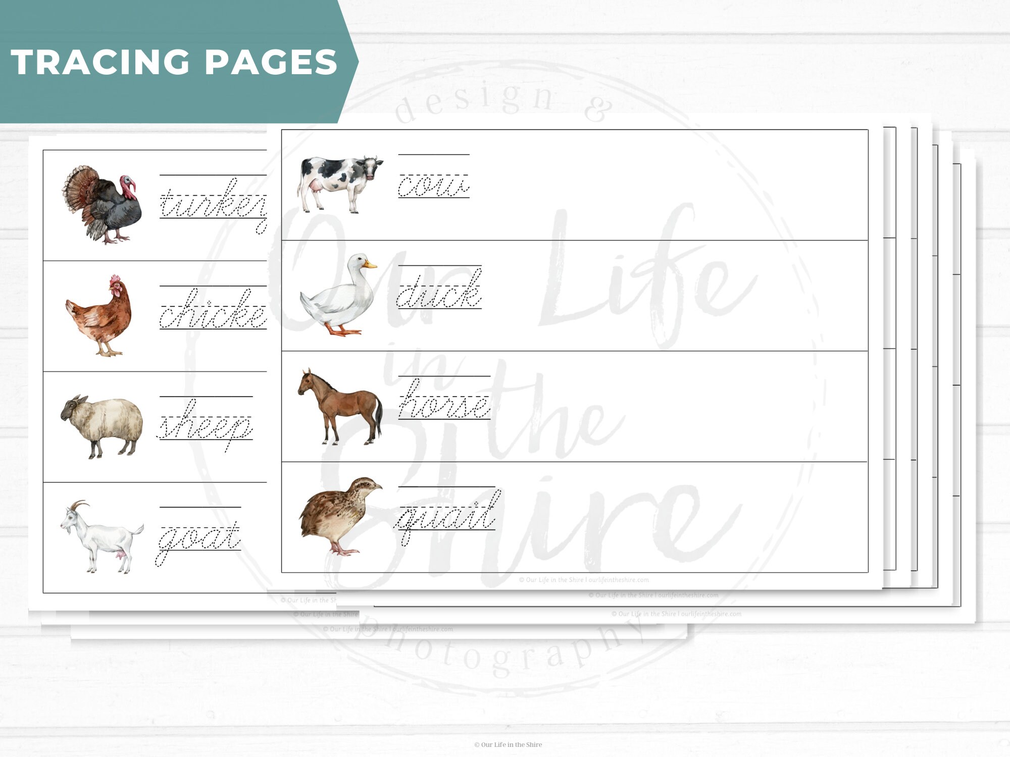 Farm Theme Early Learning Activities, Kindergarten, Homeschool ...