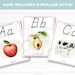 Farm Theme, Alphabet Posters, Flash Cards, Classroom Decor, Homeschool ...