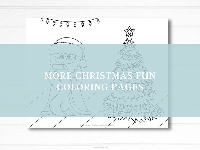 Christmas Fun Coloring Pages, Activities for Kids, Toddlers, Preschool ...
