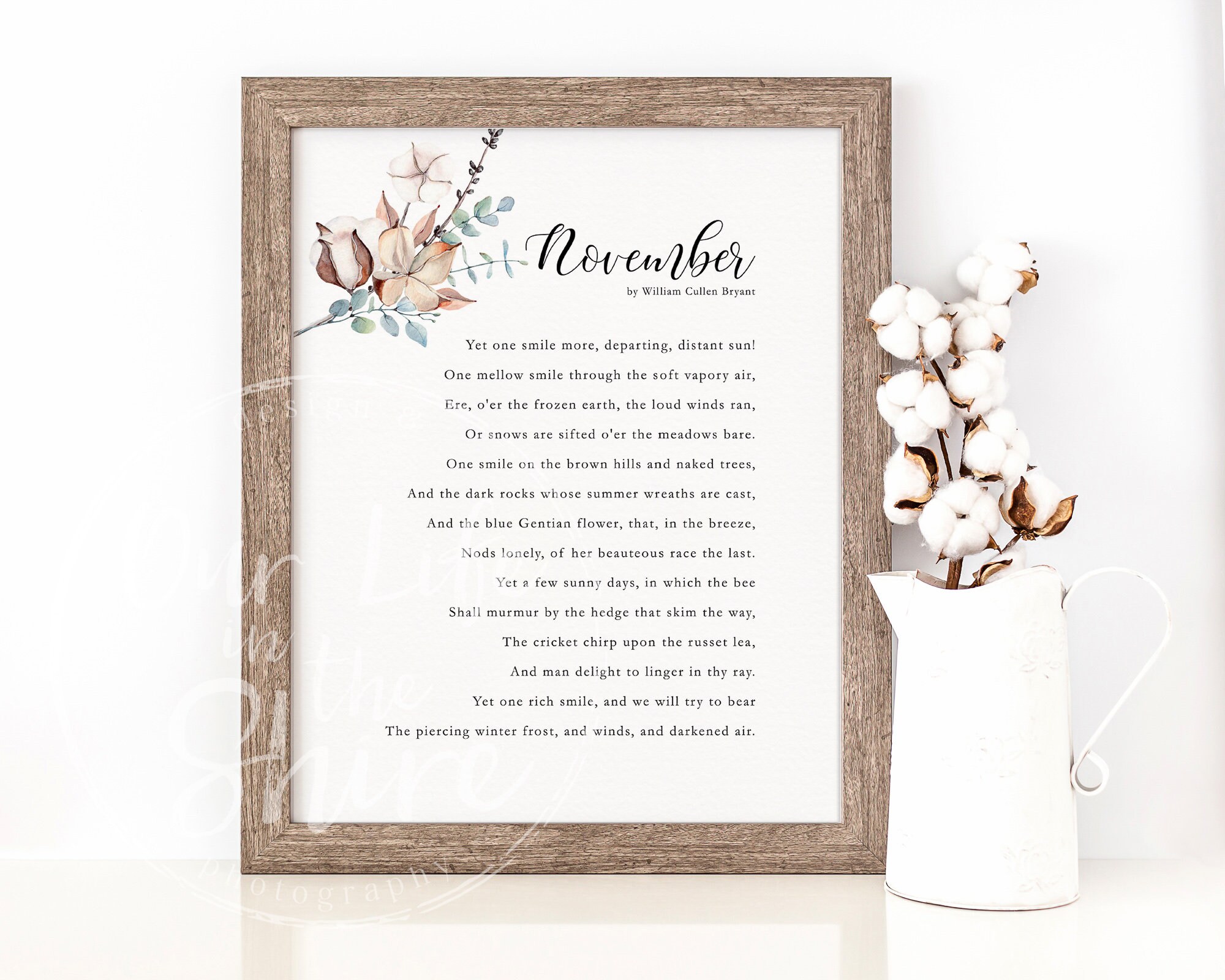 Fall Nature Poems Printable Set | Wall Art | Homeschool Printable ...