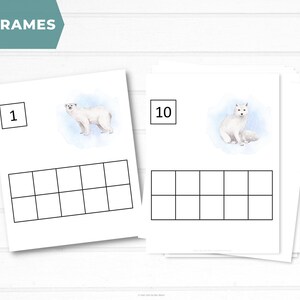 Polar Animals Early Learning Activities, Kindergarten, Homeschool ...