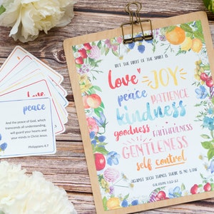 Fruit of the Spirit, Galatians 5:22-23, Bible Activity, Kids Bible ...