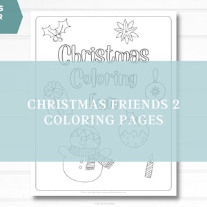 Christmas Fun Coloring Pages, Activities for Kids, Toddlers, Preschool ...